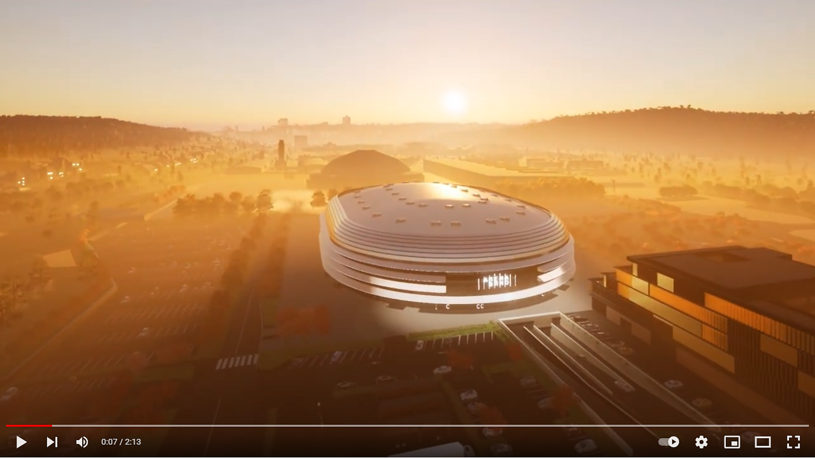 Finální vizualizace multifunkční haly ARENA BRNO - video, vizualizace ...